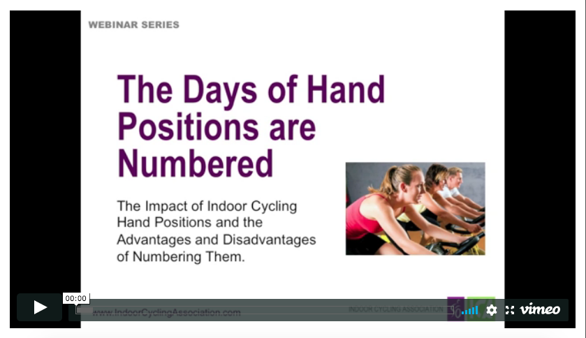 Webinar: The Days of Hand Positions on the Bike Are Numbered | Indoor ...